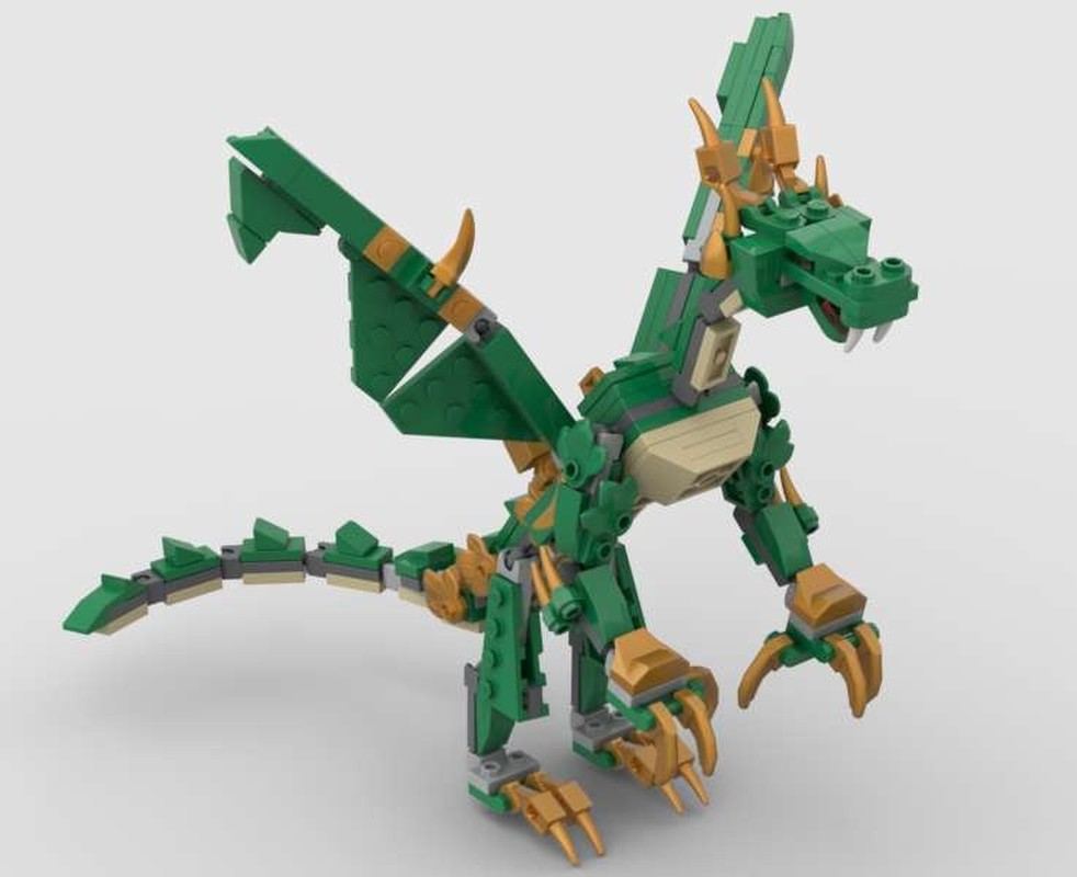 LEGO MOC The Great Protector Drake by FLDragon1 | Rebrickable - Build ...