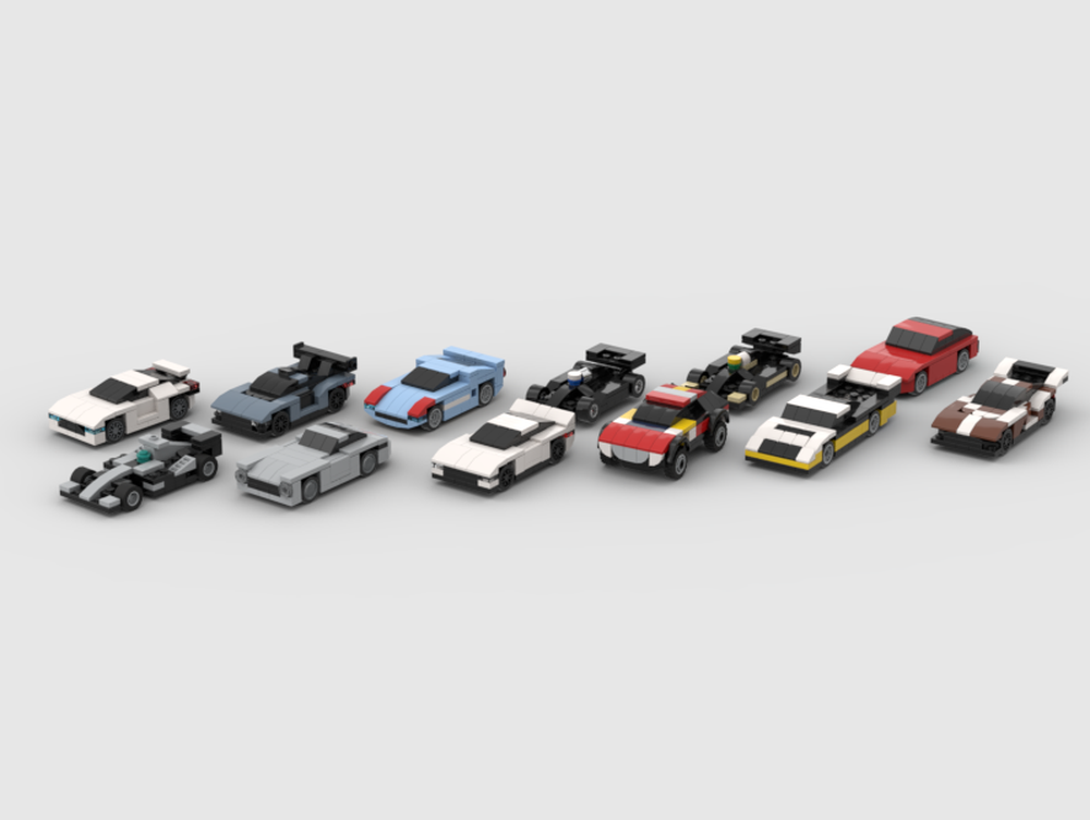 LEGO MOC-235338 The random car bundle (5 stud wide) by Adr098 ...