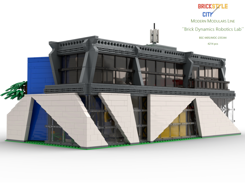 LEGO MOC-235344 Brick Dynamics Robotics Lab by Brickstyle City ...