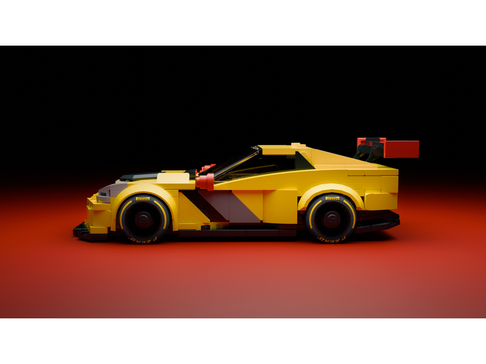 LEGO MOC Corvette C7.R by Julian_bricks | Rebrickable - Build with LEGO