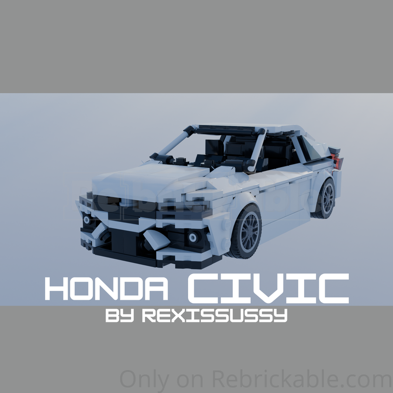 LEGO MOC-235359 Honda civic 2020 by Rexissussy | Rebrickable - Build ...