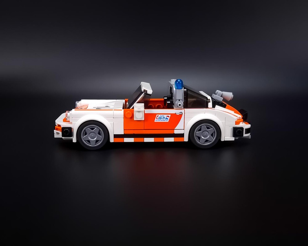 LEGO MOC Porsche 911 Targa SC Rijkspolitie by SFH_Bricks | Rebrickable ...