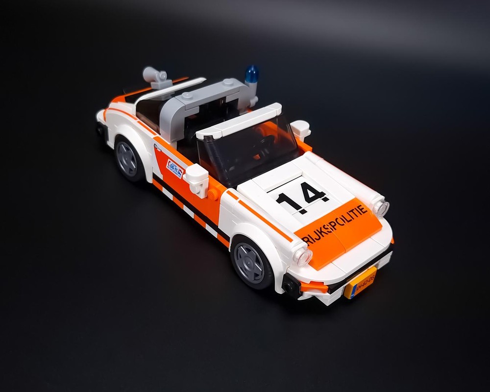 LEGO MOC Porsche 911 Targa SC Rijkspolitie by SFH_Bricks | Rebrickable ...