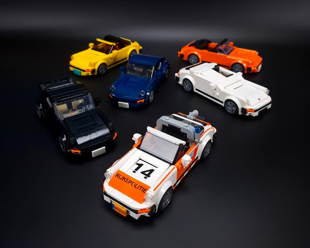 LEGO MOC Porsche 911 Targa SC Rijkspolitie by SFH_Bricks | Rebrickable ...