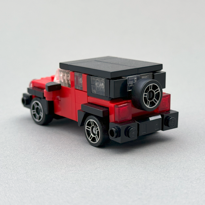 LEGO MOC Jeep Wrangler (Jeremiah TSITP) by PaulvilleMOCs | Rebrickable ...