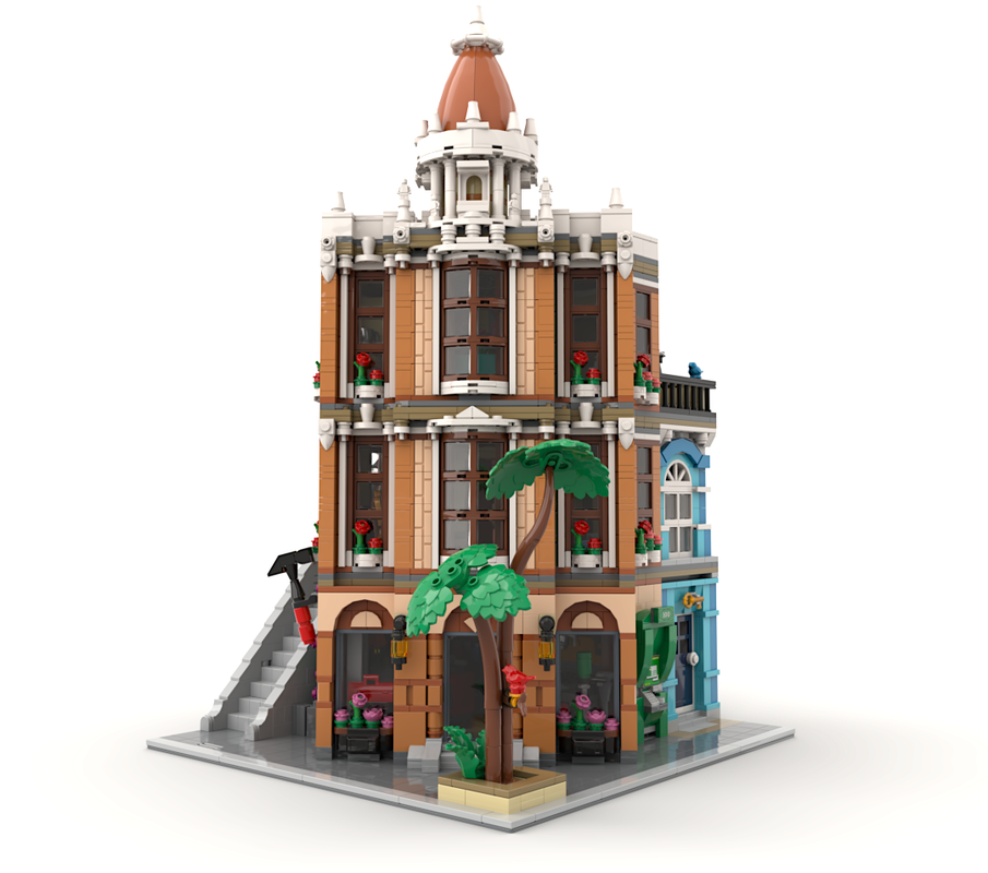 LEGO MOC Modular The Hardware Store by HannibalJoost | Rebrickable ...