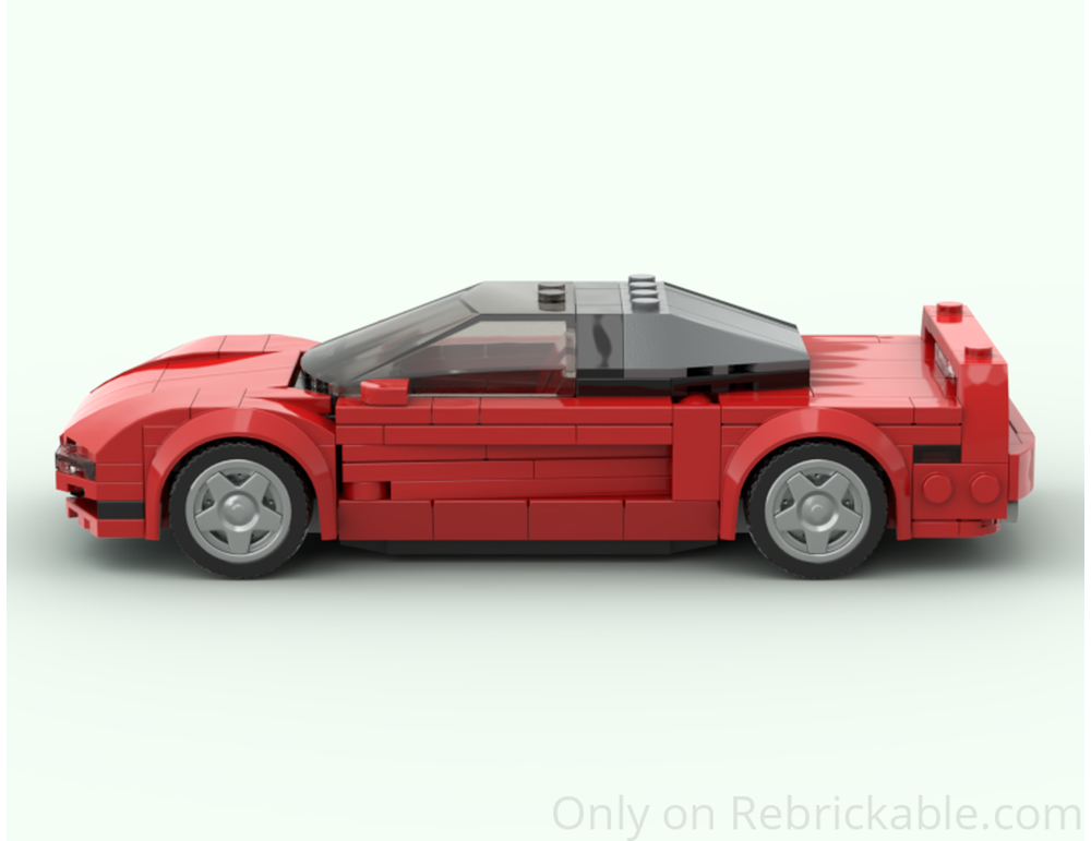 LEGO MOC 1991 Acura NSX (NA1) by ac-bricks | Rebrickable - Build with LEGO