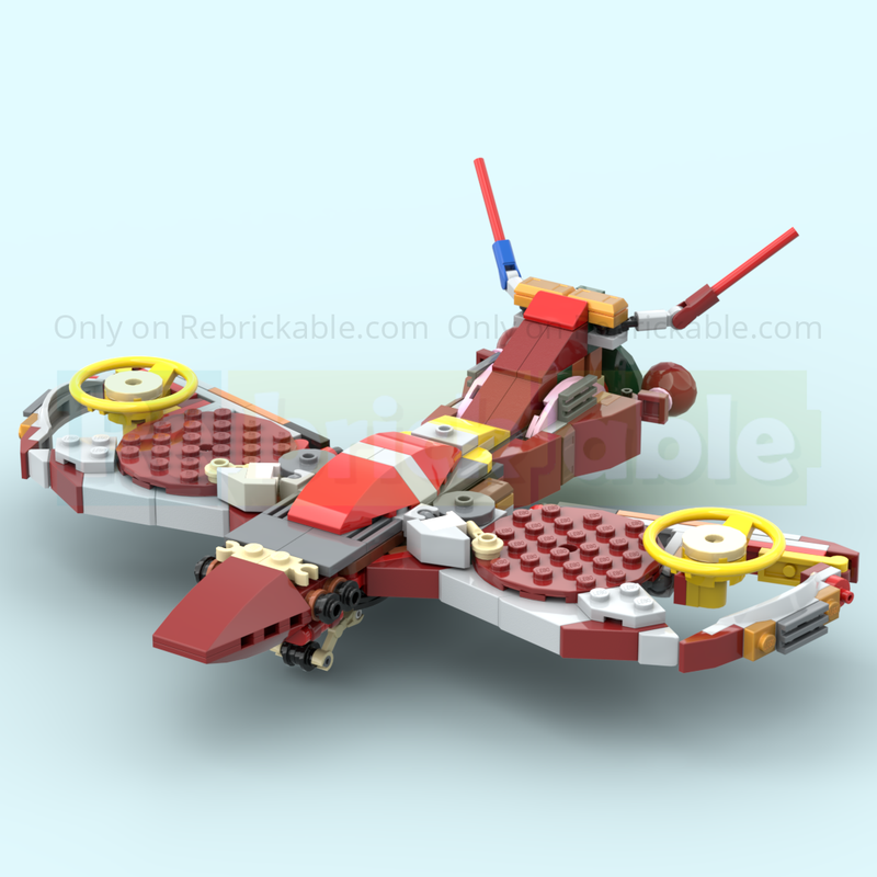LEGO MOC 31130 Jet/Plane by LegoBuildo | Rebrickable - Build with LEGO