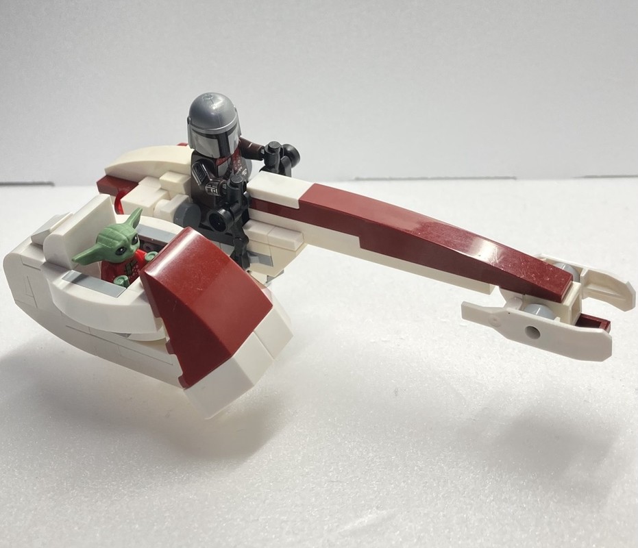 LEGO MOC Mando&Grogu's BARC speeder escape by sequelless | Rebrickable ...