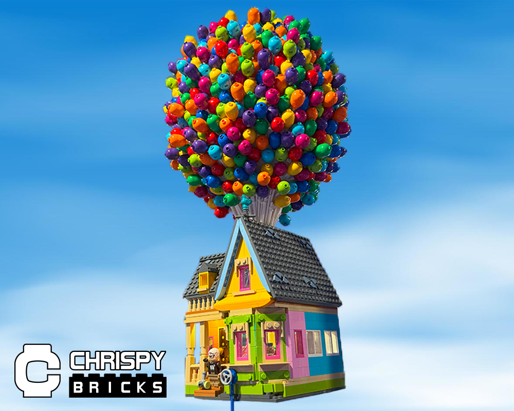 LEGO MOC 'Up' House Balloons by ChrispyBricks | Rebrickable - Build ...