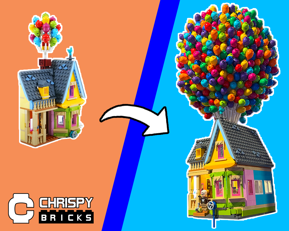LEGO MOC-235411 'Up' House Balloons by ChrispyBricks | Rebrickable ...