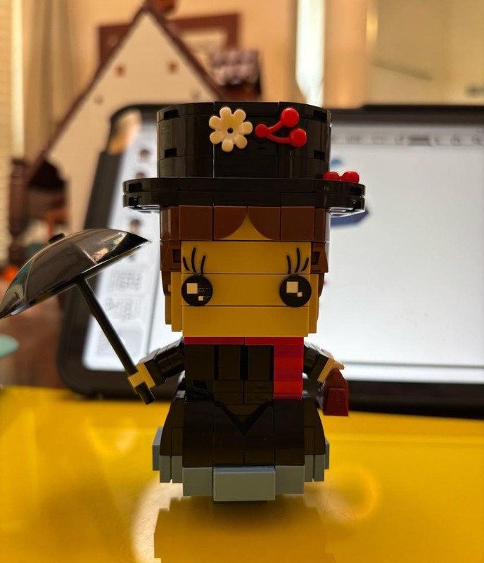 LEGO MOC-235420 Mary Poppins by Legofrench | Rebrickable - Build with LEGO
