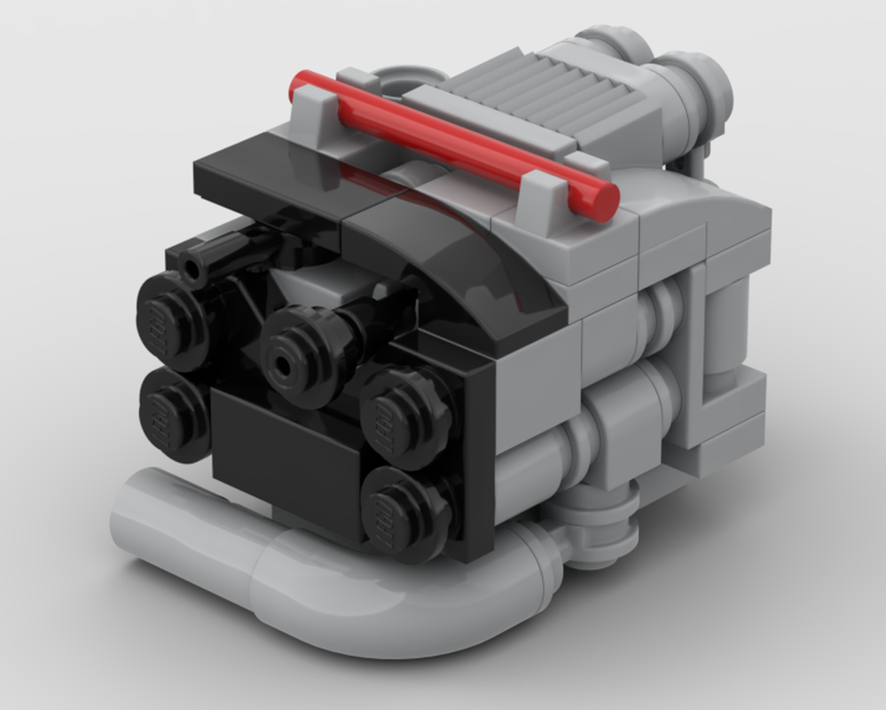 LEGO MOC Subaru EJ22G Engine by SRT-8 | Rebrickable - Build with LEGO
