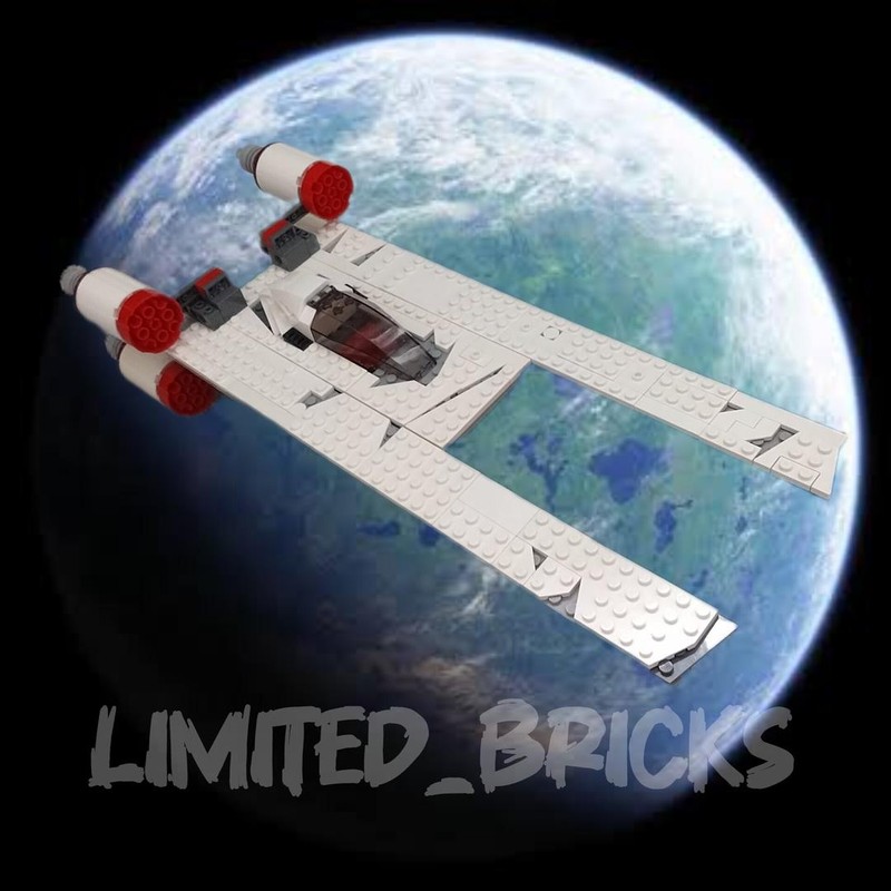 LEGO MOC Red Squadron U Wing Playset by Limited_Bricks | Rebrickable ...