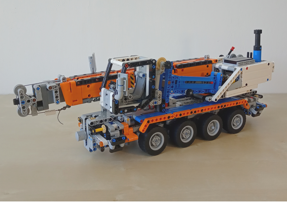 LEGO MOC 42128 - Telescopic Mobile Crane by MP LEGO Technic Creations | Rebrickable - Build with ...