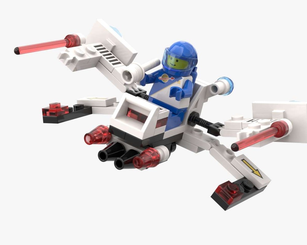 LEGO MOC 6828 - Futuron XWing by silenfu | Rebrickable - Build with LEGO