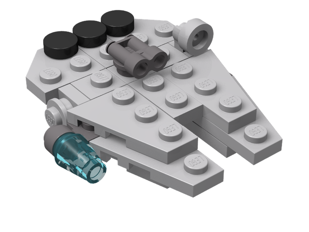 LEGO MOC Millenium-Falcon Mini by ghola | Rebrickable - Build with LEGO