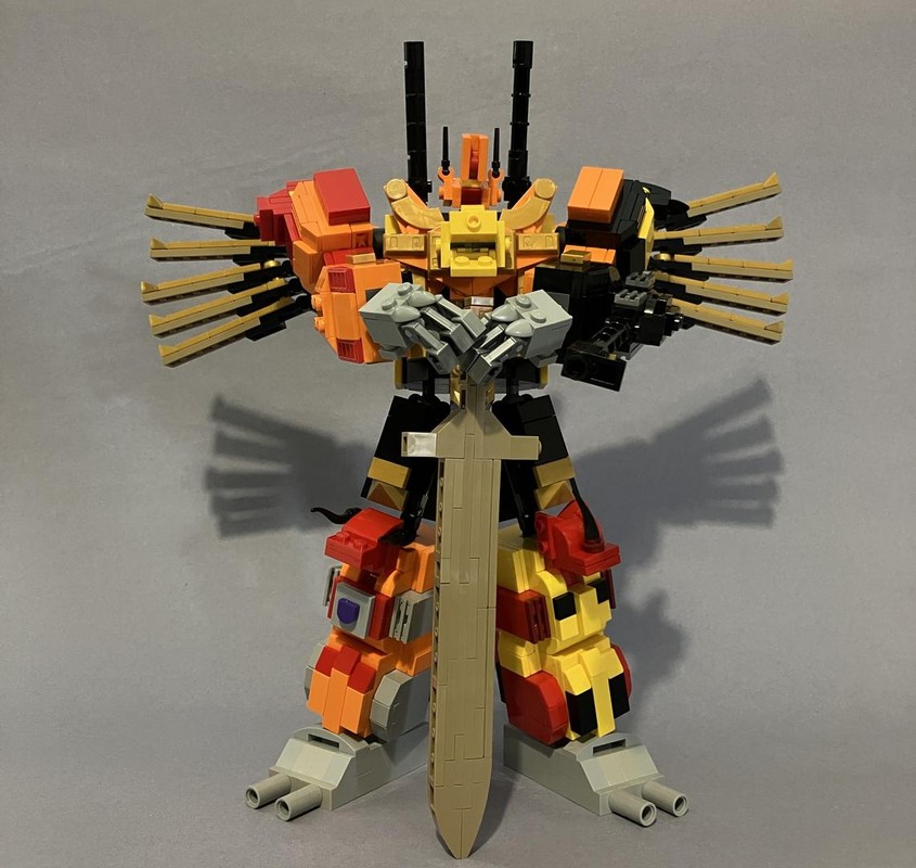LEGO MOC TF-013 Transformers Predaking by TheLegoGuy31 | Rebrickable ...