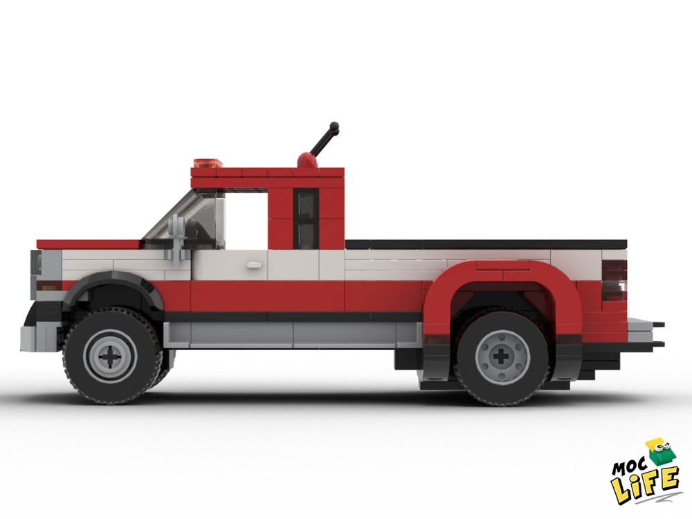 LEGO MOC Ram 3500 crew cab dually by MocLife | Rebrickable - Build with ...