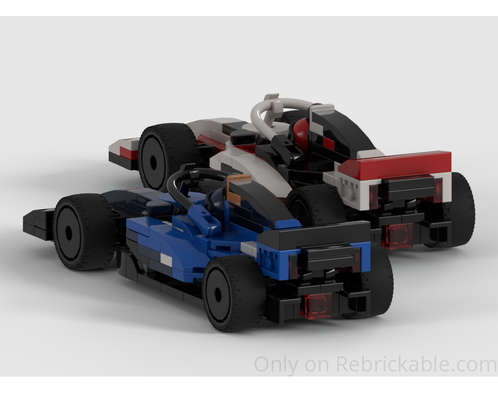 LEGO MOC-235464 60464 MOC (Williams & HAAS + F1 Podium) by CarNeyes ...