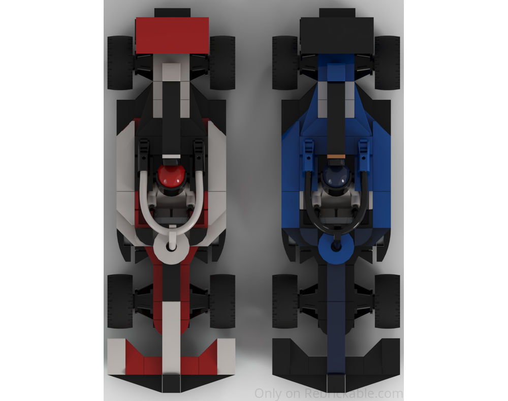 LEGO MOC-235464 60464 MOC (Williams & HAAS + F1 Podium) by CarNeyes ...