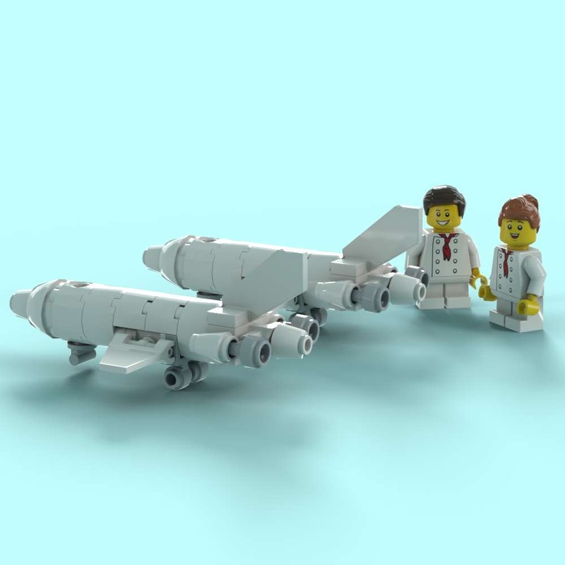 LEGO MOC Skylon Planes by Discordianbricks | Rebrickable - Build with LEGO