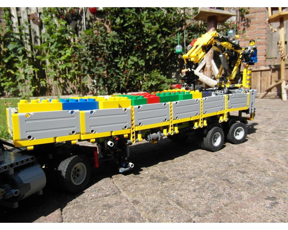 LEGO MOC Stone trailer by MikeTwo9398 | Rebrickable - Build with LEGO