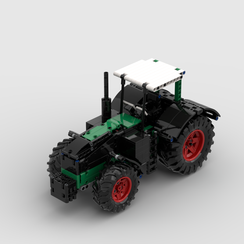 LEGO MOC Fendt Tractor by Vortex86 | Rebrickable - Build with LEGO