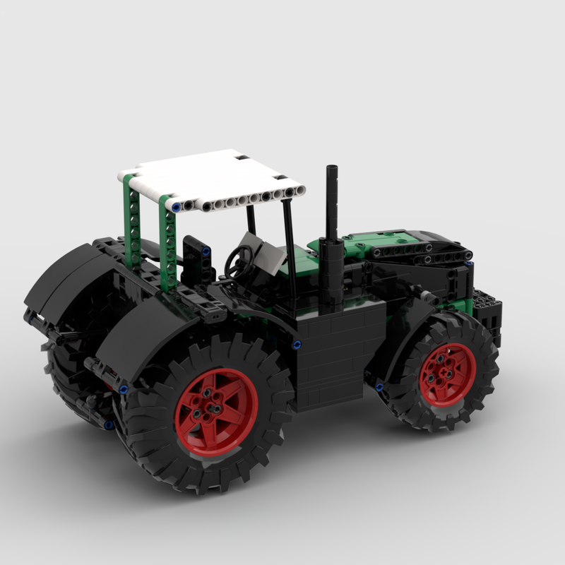 LEGO MOC Fendt Tractor by Vortex86 | Rebrickable - Build with LEGO