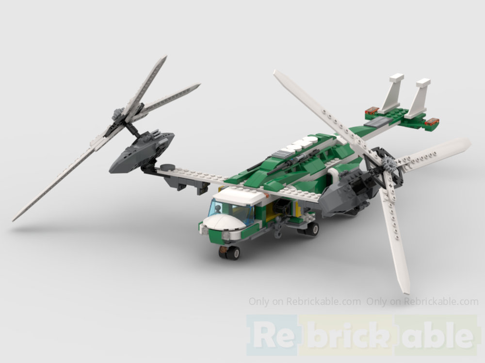 LEGO MOC The Grasshopper Helicopter by Buma2032 | Rebrickable - Build ...