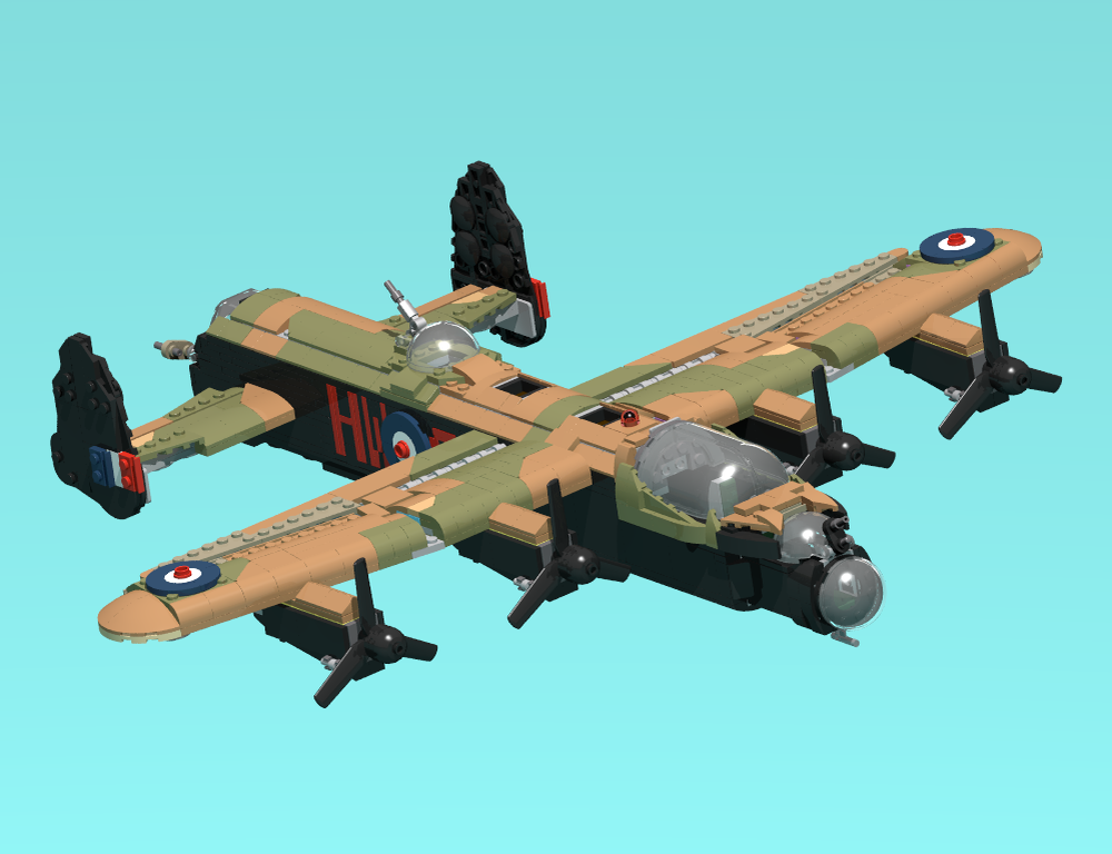 LEGO MOC-235504 The Lancaster Bomber by abrickwizard | Rebrickable ...