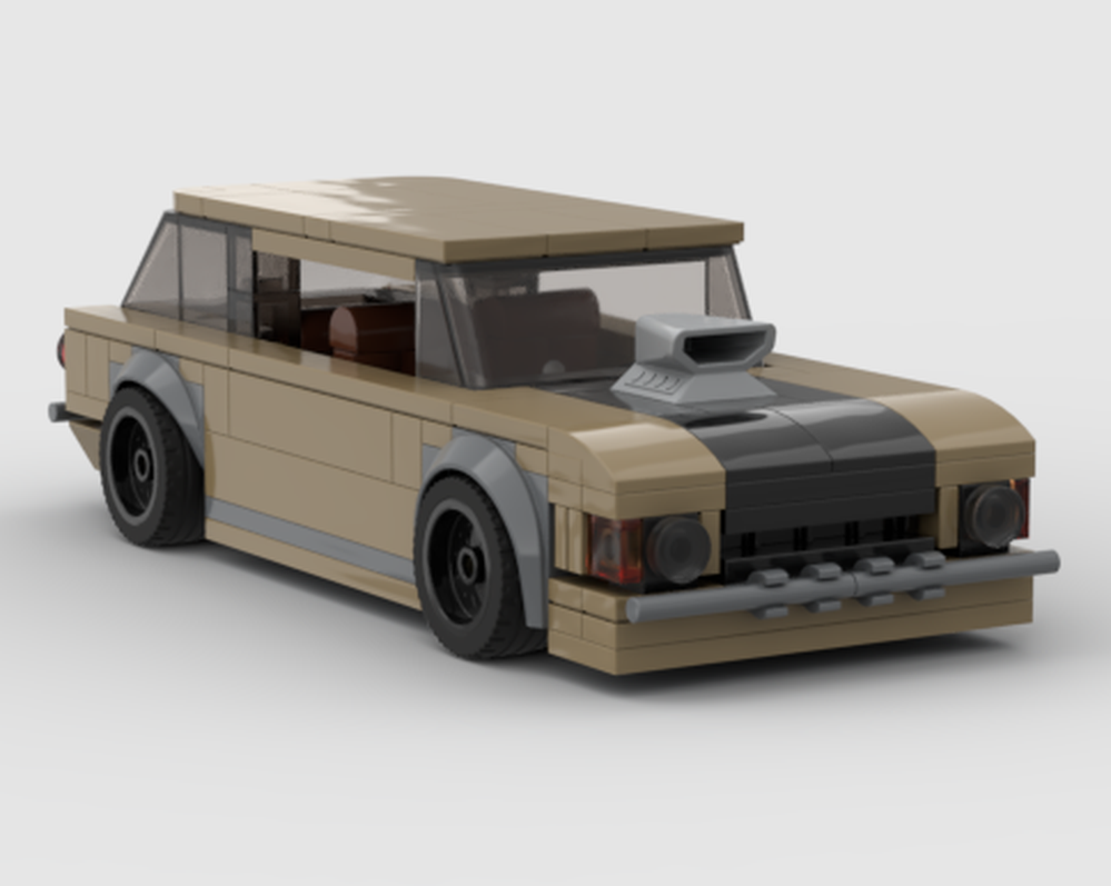 LEGO MOC Chevy Caravan by BP Design | Rebrickable - Build with LEGO