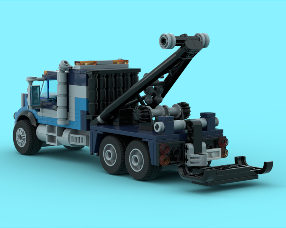LEGO MOC Commander Tow Truck by BigTrainBricks | Rebrickable - Build ...