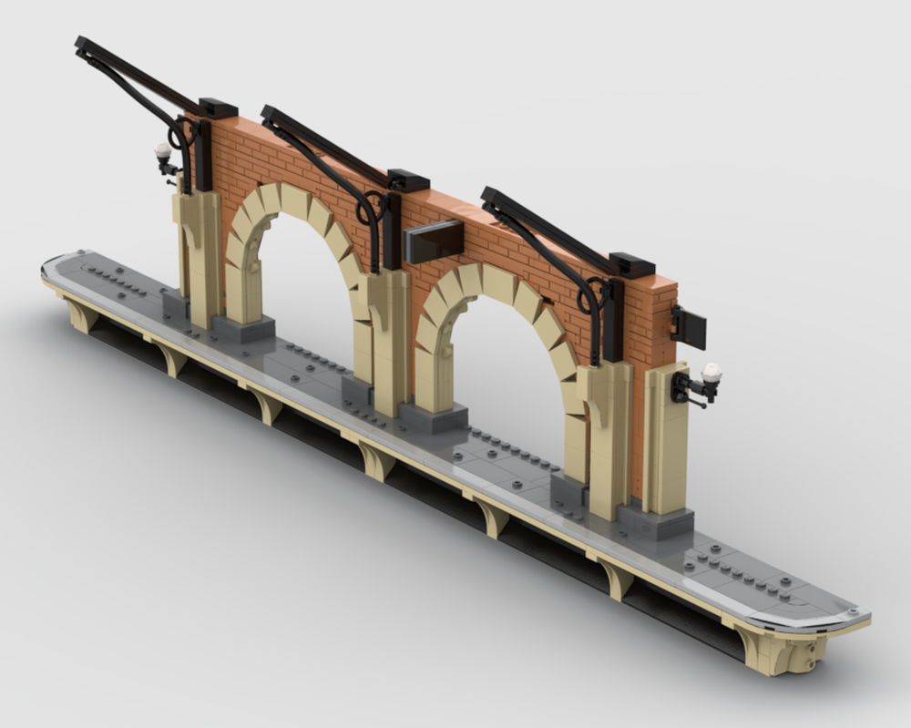 LEGO MOC Wizarding World Platform - Regular Scale Rebuild of 76405 ...