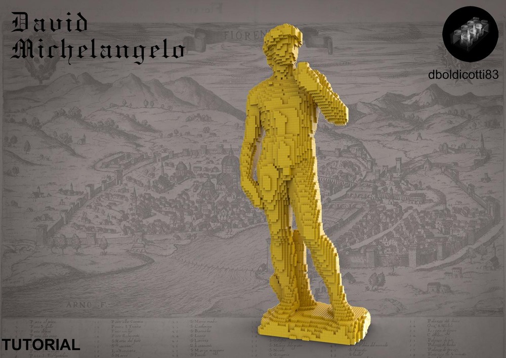 LEGO MOC David Michelangelo by dboldicotti83 | Rebrickable - Build with ...