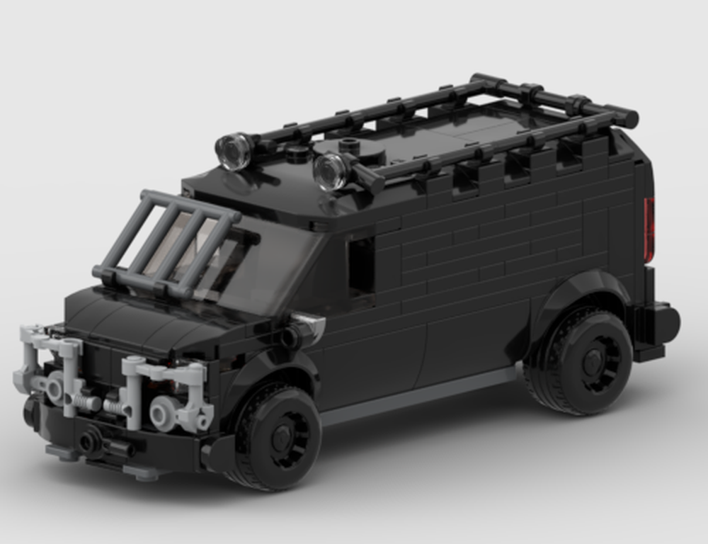 LEGO MOC-235546 Punisher Van Armoured by DevilsBrick | Rebrickable ...