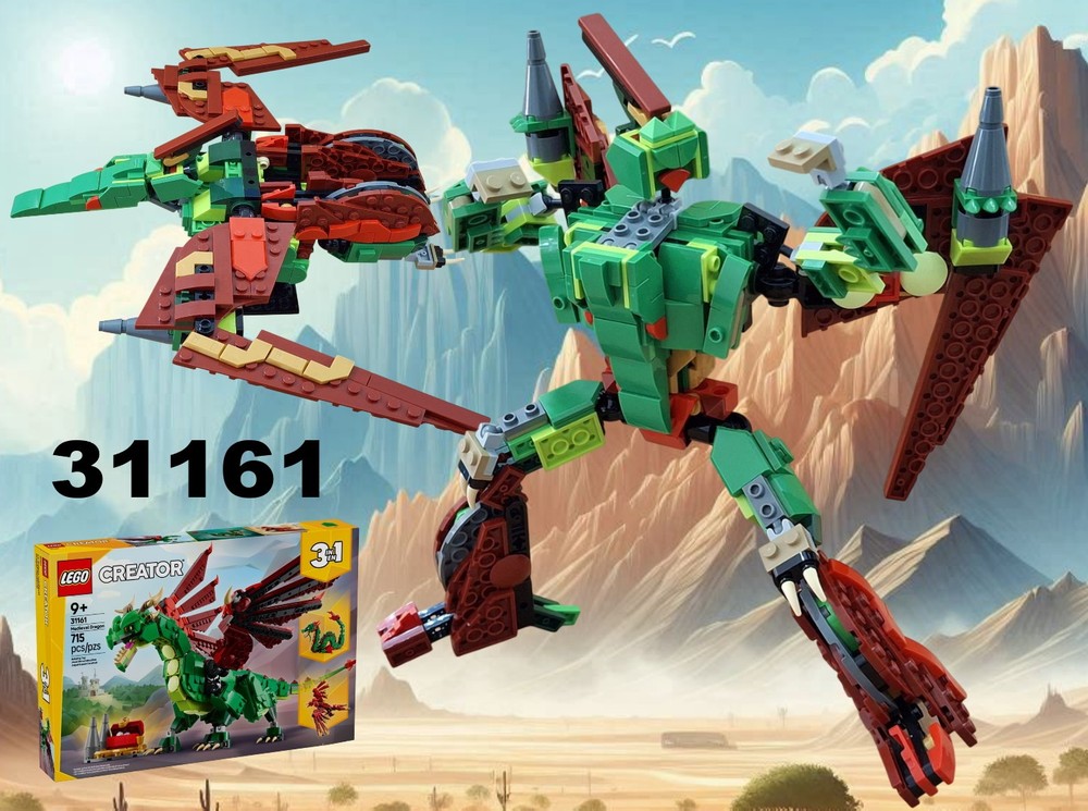 LEGO MOC Dinobot Swoop (Transformer Pteranodon) using LEGO Creator ...