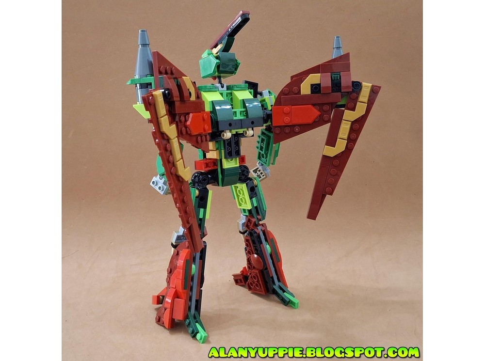 LEGO MOC Dinobot Swoop (Transformer Pteranodon) using LEGO Creator ...