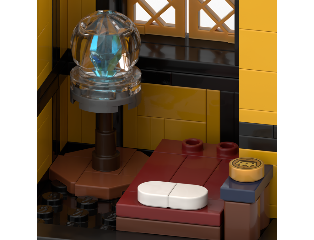 LEGO MOC-235548 Yellow Medieval House by longjuansilver | Rebrickable ...