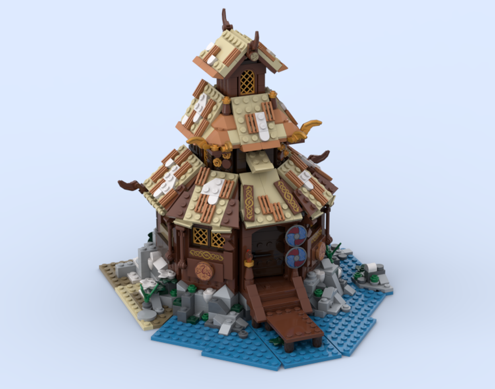LEGO MOC-235557 Viking Temple by Buildman Timo | Rebrickable - Build ...