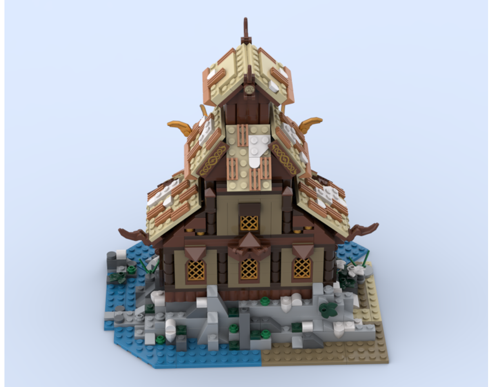 LEGO MOC Viking Temple by Buildman Timo | Rebrickable - Build with LEGO