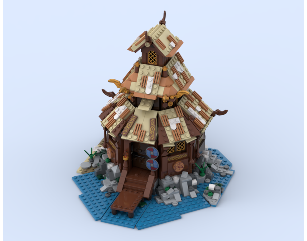 LEGO MOC-235557 Viking Temple by Buildman Timo | Rebrickable - Build ...