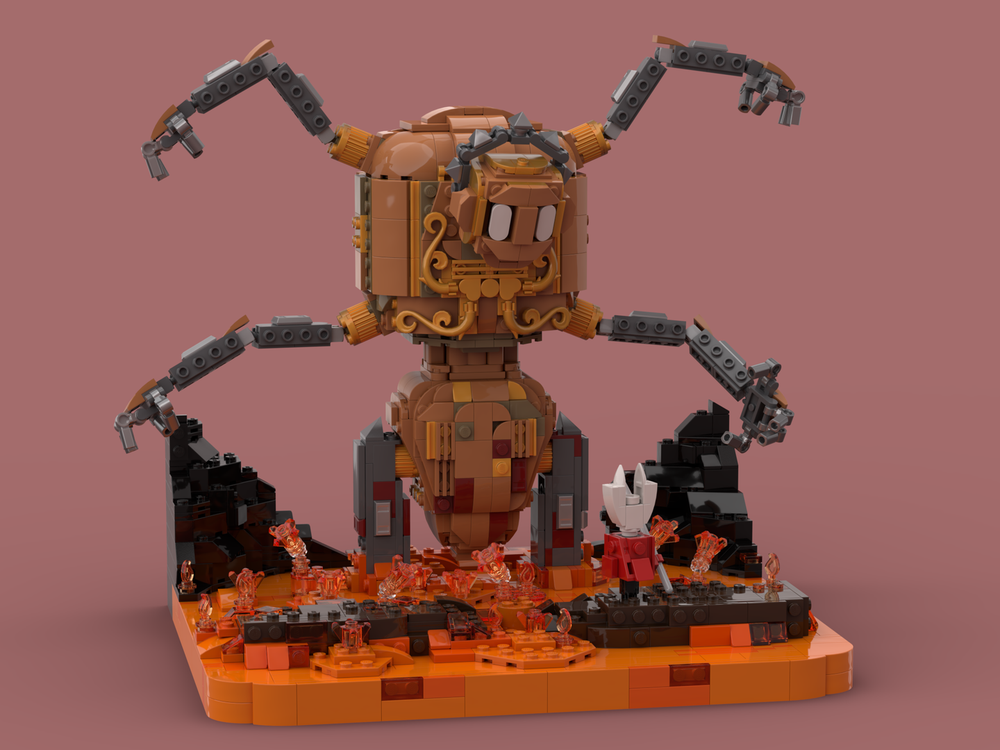 LEGO MOC Silksong- Fourth Chorus Boss fight by Penguins and plastic ...