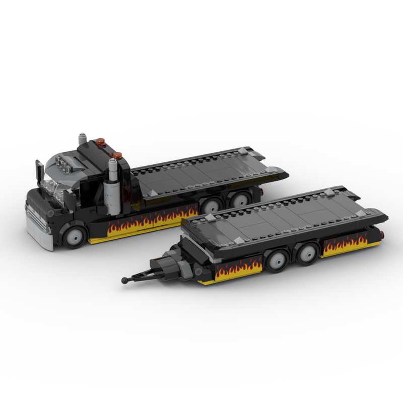 LEGO MOC-235571 car transporter by VincentDeJong | Rebrickable - Build ...