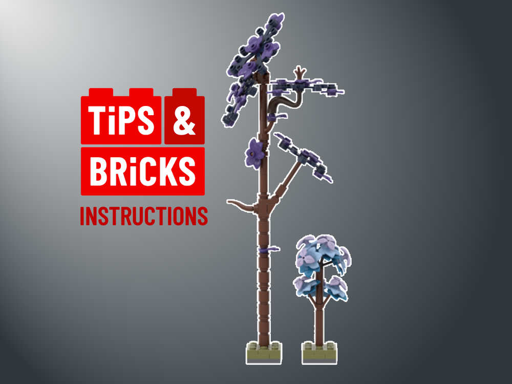 LEGO MOC-235573 Enchanted Trees by tipsandbricks | Rebrickable - Build ...