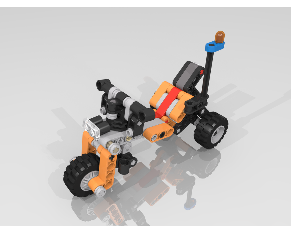 LEGO MOC-2356 9390 Alternate: City Trike (Technic > Model > Riding ...