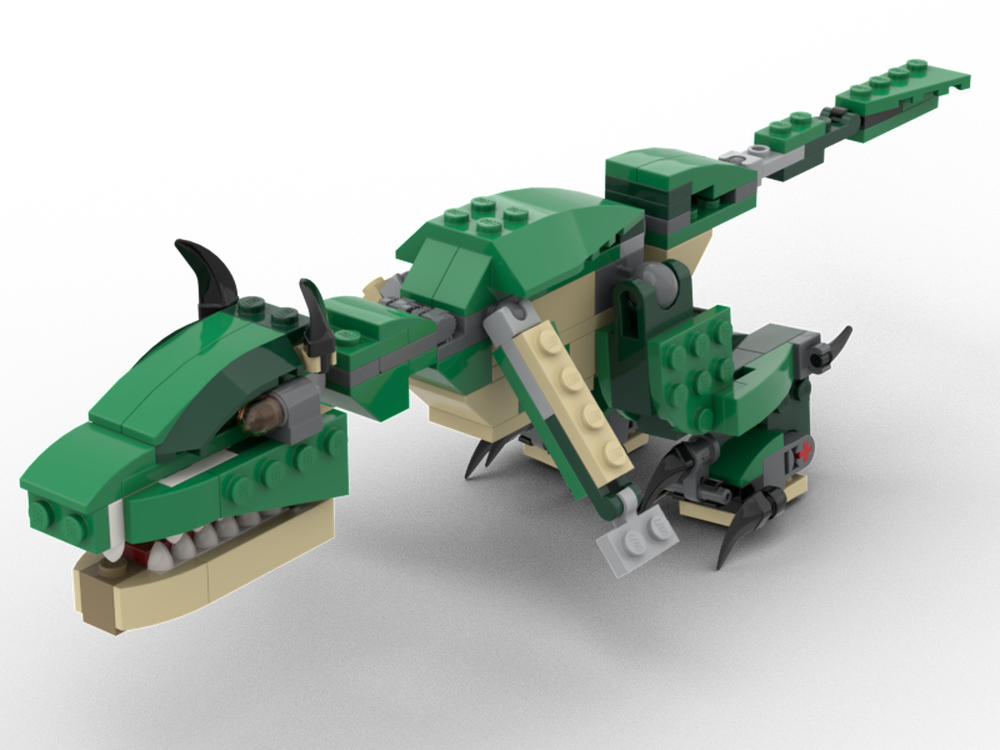 LEGO MOC Lego Creator 31058 Yutyrannus Alternative Build by Aperture ...