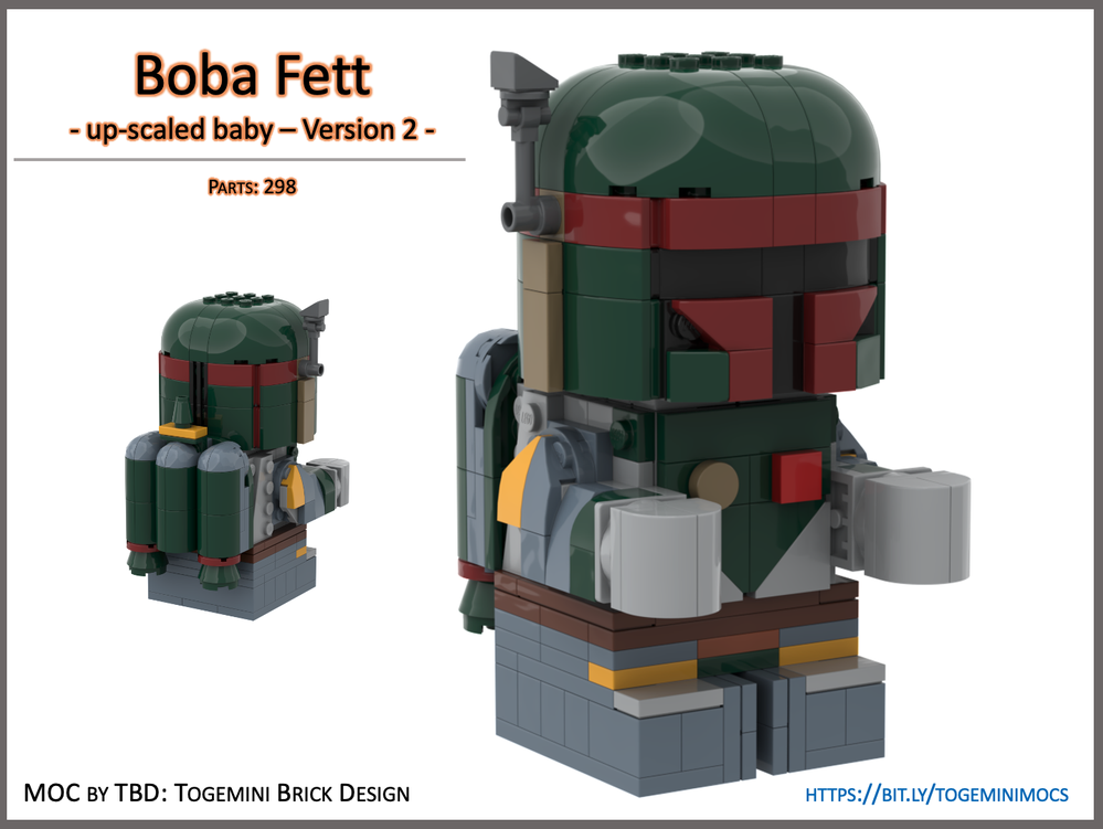 LEGO MOC-235612 Boba - up-scaled baby - Version 2 by togemini ...