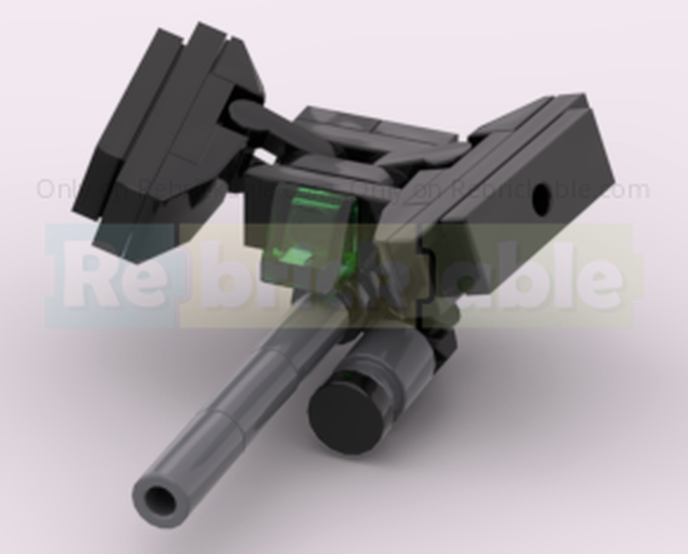LEGO MOC STINGRAY security drone (night operations version) by sir ...