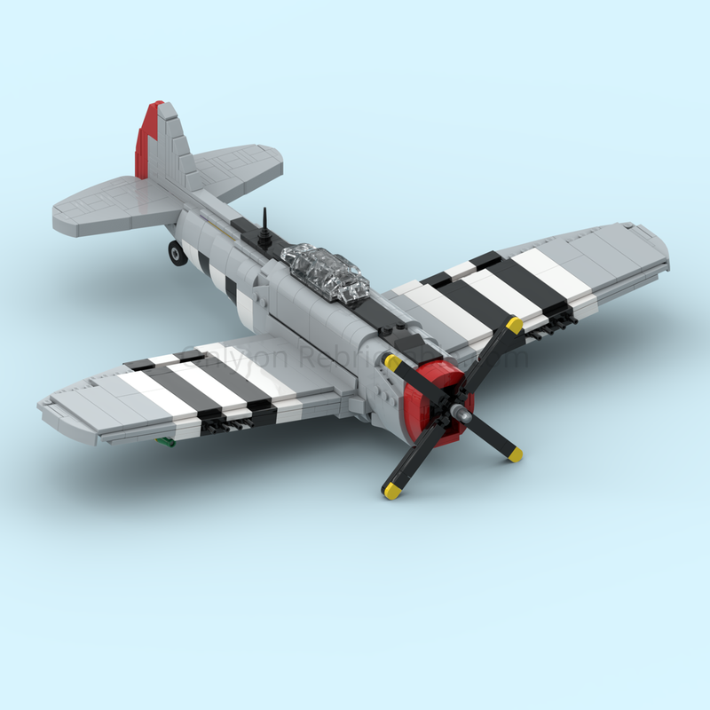 LEGO MOC-235642 P-47 Thunderbolt by BespokeLegoDesigns | Rebrickable ...